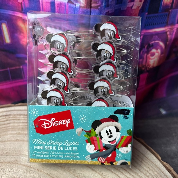 Disney | Holiday | Disney Mini String Lights Mini Series Mickey Mouse ...